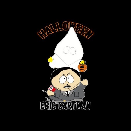 South Park parody Cartman Hitler Ku Klux Klan Halloween black mixed ...